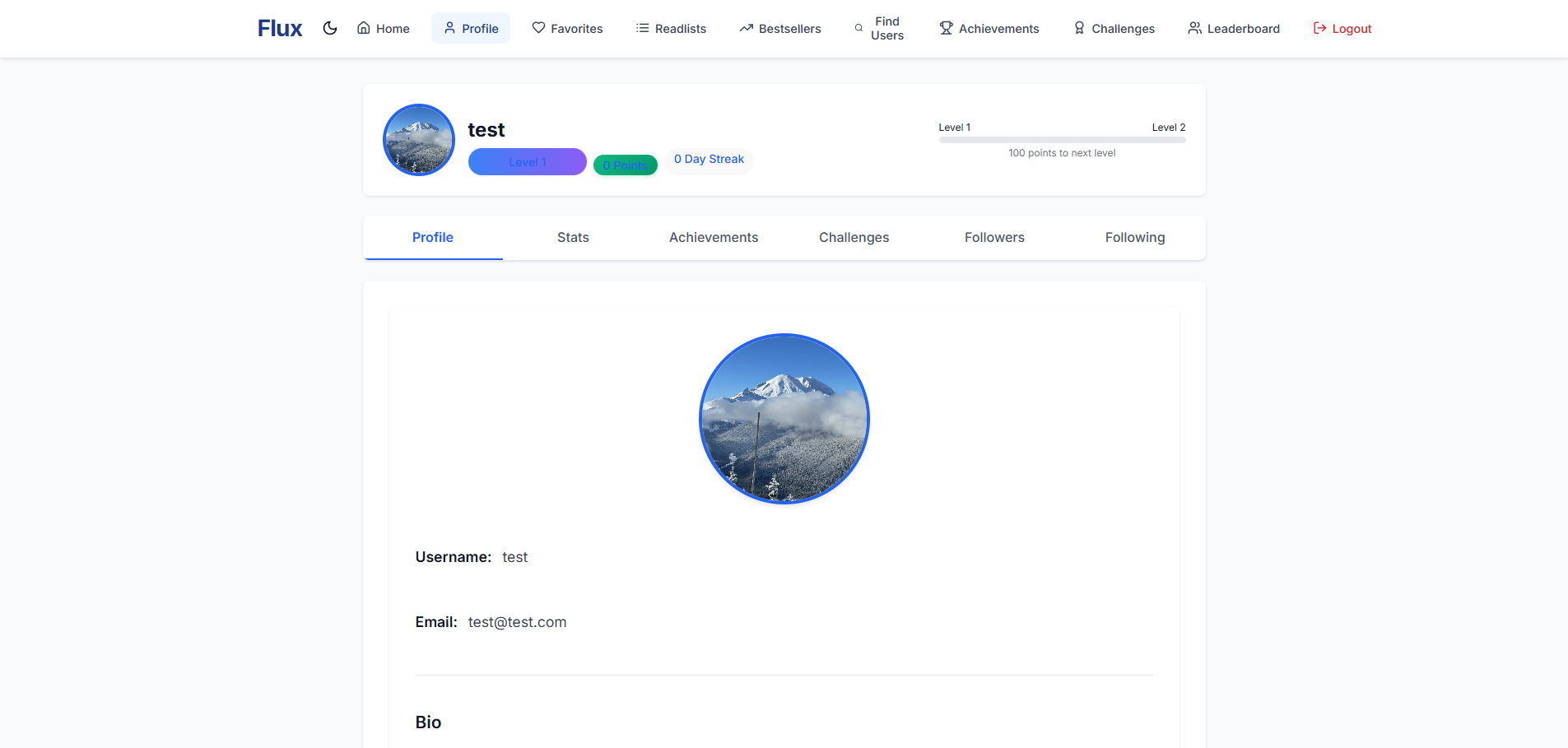 Flux - Your Book App